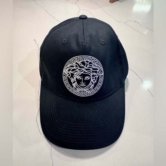 Versace | Accessories | Versace Medusa Cap | Poshmark